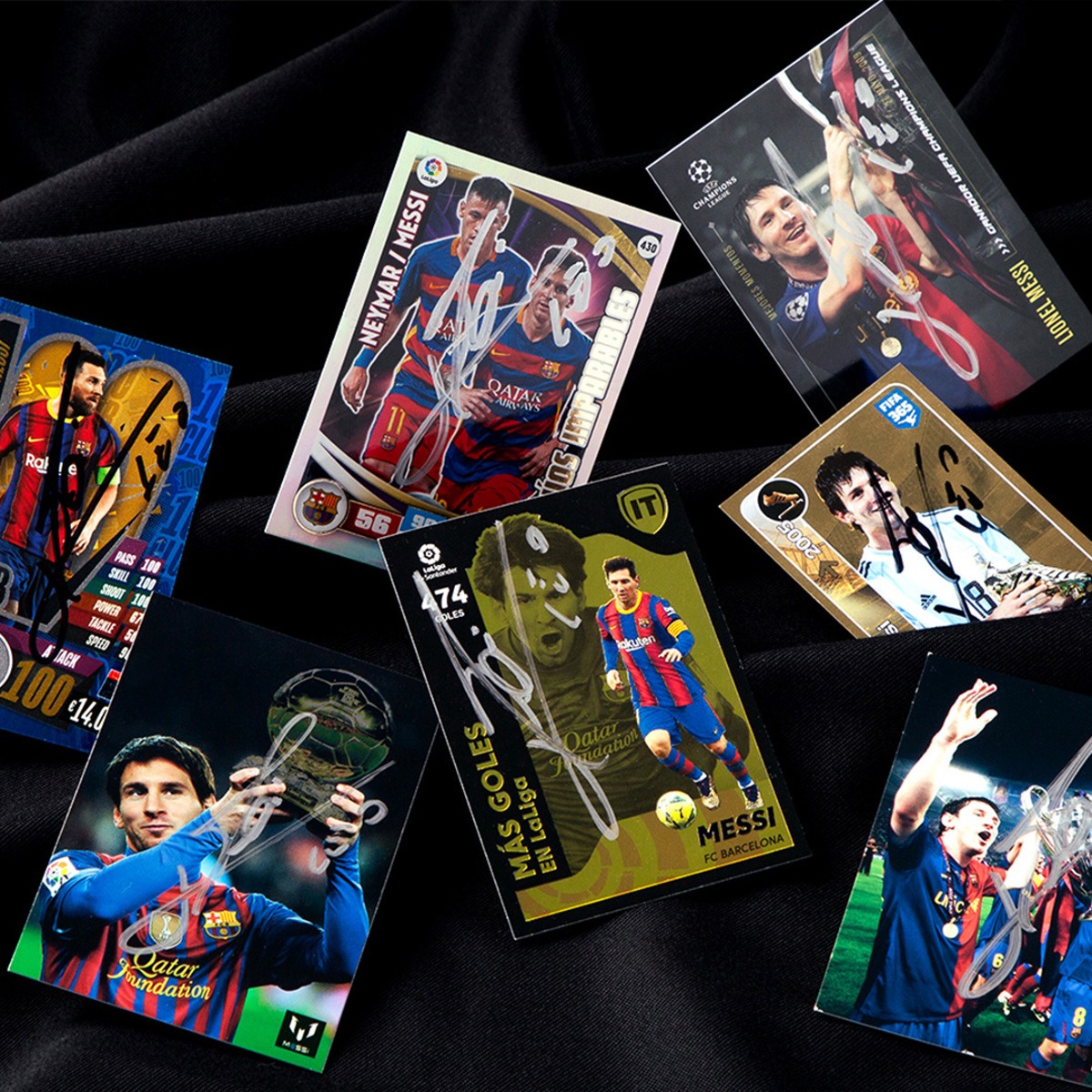 BUDDS Breaks the Seal: Barça x Messi Signed Cards - Budds (Graham Budd ...